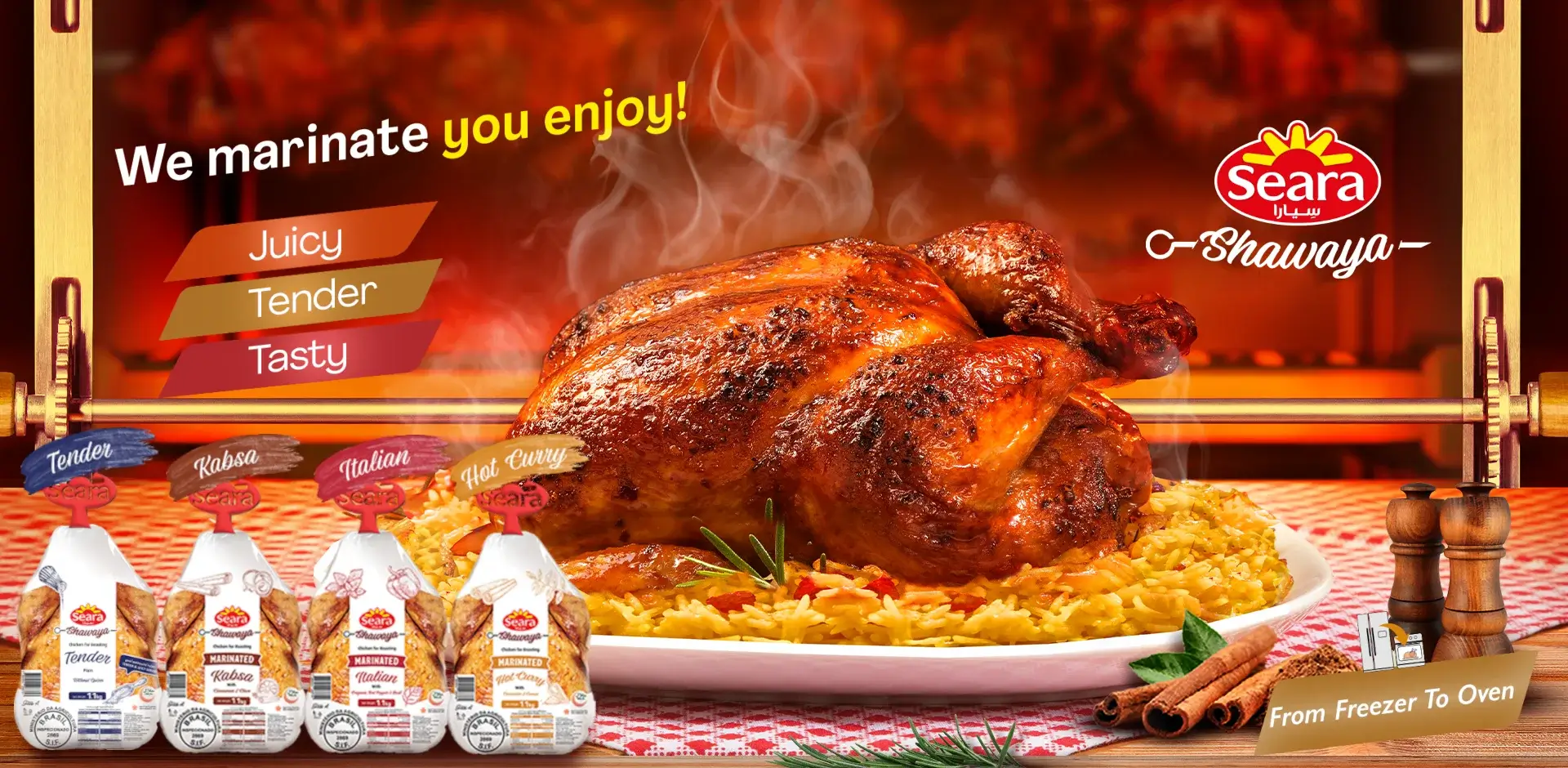 Seara Foods, Halal Certified Frozen Chicken, Meat, Seafood, and more